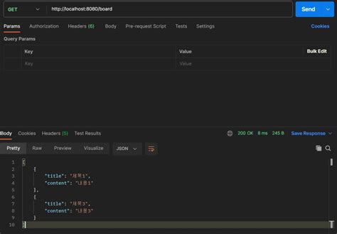 Spring Boot 게시판 글 수정 및 삭제 Api 구현하기