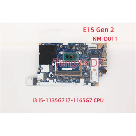Jual Lenovo Thinkpad E15 Gen 2 Laptop Mainboard Nm D011 Mesin Motherboard I7 1165g7 Jakarta