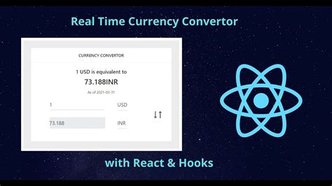 Build Currency Convertor App Using React Hooks