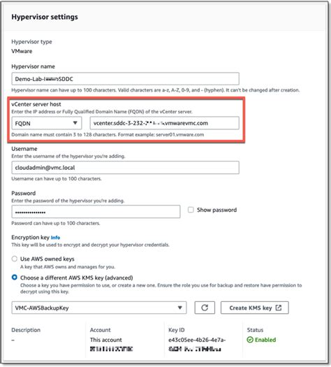 getting started with aws backups for vmware cloud on aws aws partner