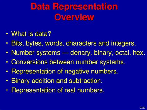 ppt lecture 01 data representation 1 bits bytes and characters