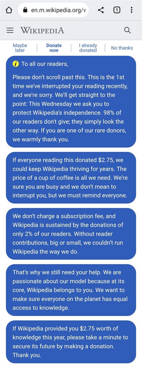 Wiki Asking For Donations Album On Imgur