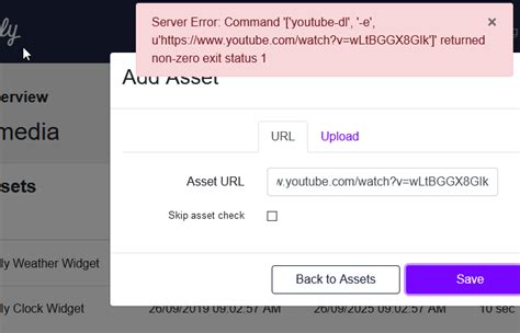 Unable To Add Youtube Videos Anthias Anthias Forum