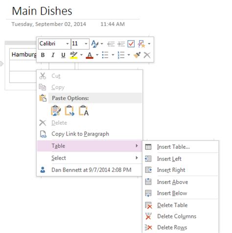 Change The Table To Be