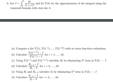 3 let i 1 dx ay and let t h be the approximation of