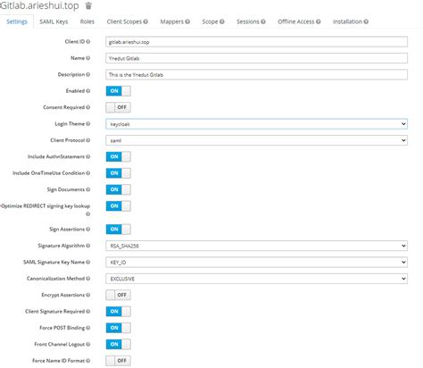 keyclock gitlab saml connect 500 error，help how to use gitlab