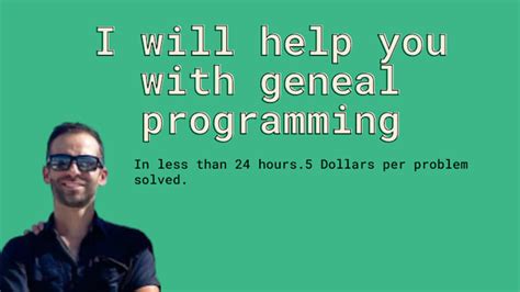 Help You With Programming In Less Than 24 Hours By Lukian0 Fiverr