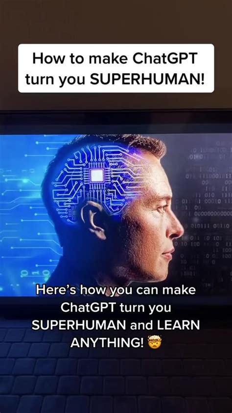 how to make chatgpt turn you superhuman 😱 ai artificialintelligence