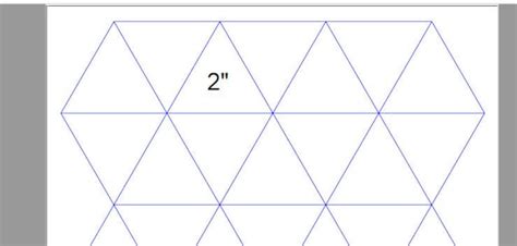 Triangle Template Printable