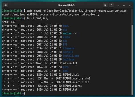 How To Mount ISO Files On Linux With Examples