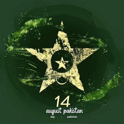 14 August Pakistan Day Banner Template Premium Ai Generated Image