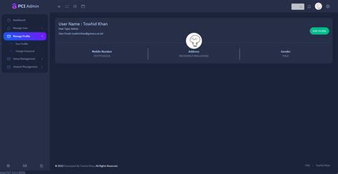 GitHub TowhidKhan Student Management System CSE Project