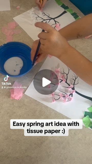 Kathy Stratford On Instagram Just An Easy Spring Art Craft Using