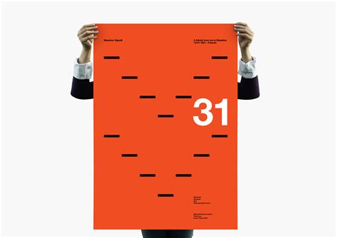 Massimo Vignelli Poster Tribute On Behance