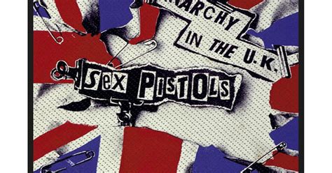 Sex Pistols Sew On Patch Anarchy In The U K Packaged