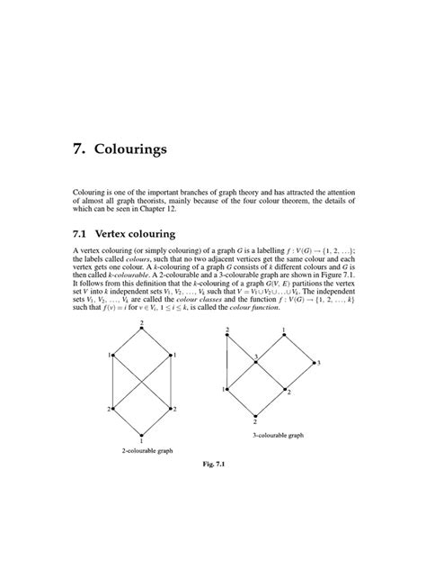 Graph Colouring Theory Fundamentals Pdf Vertex Graph Theory Graph Theory