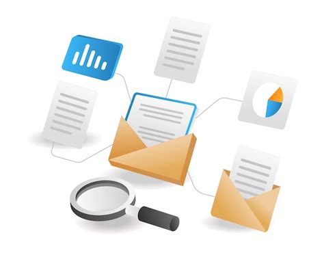 Premium Vector Isometric Illustration Concept Digital Marketing