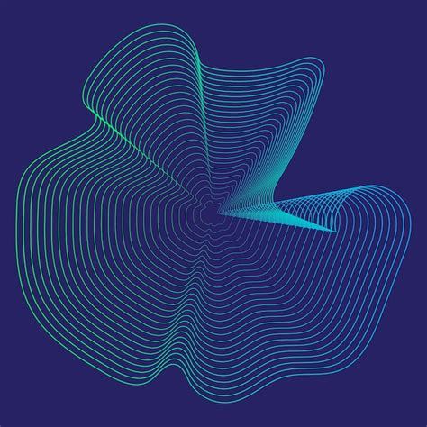 Premium Vector Modern Abstract Geometric Lines