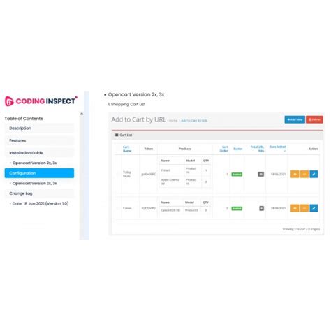 Opencart Documentation Tool
