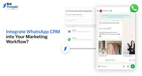How to Integrate WhatsApp CRM into Your Marketing Workflow?