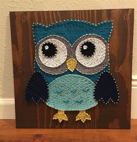 Printable String Art Owl Pattern Pattern And Stencils