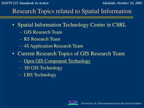 Ppt Open Gis Component Based On The Simple Feature Geometry