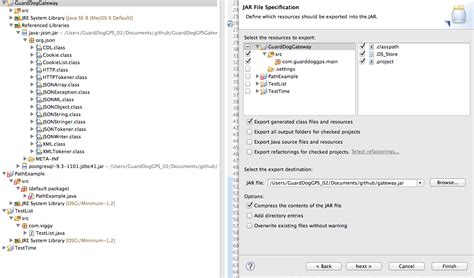 java noclassdeffounderror exception when running jar file stack