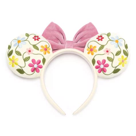 Spring Is In The Air With The Minnie Mouse Floral Ear Headband By