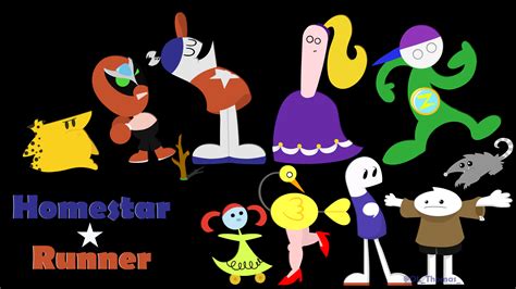 Art I Drew Of Only The Most Popular Homestar Runner Characters R