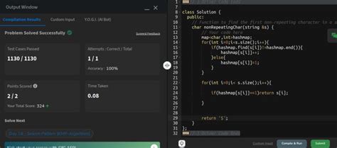 Codingjourney Geeksforgeeks Day17 Stringmanipulation Hashmap Yerra Akash