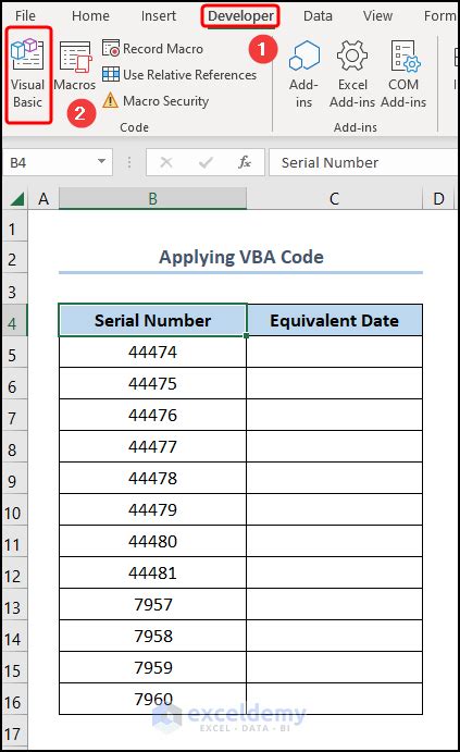 How To Convert Serial Number To Date In Excel Simple Ways