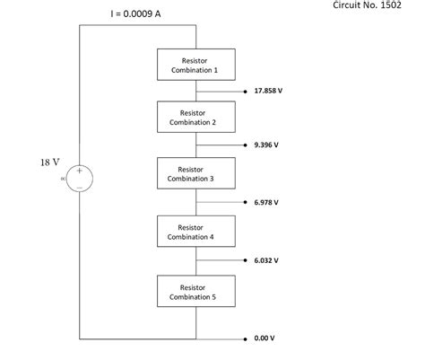 Solved What Is The Resistor Combination For Each Resistor Chegg Com