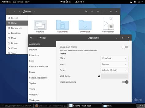 Vimix A Flat Material Design Theme For Linux DayGeek