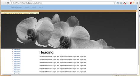 Css Bootstrap Full Width Image Header Creating White Space Gap