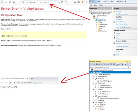 C How To Host ASP Net Core API In IIS Server Stack Overflow