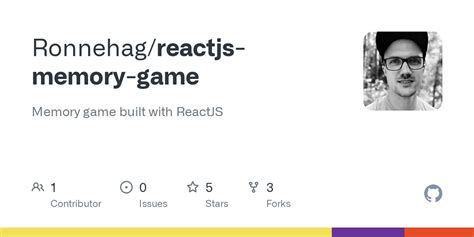 github ronnehag reactjs memory game memory game built with reactjs