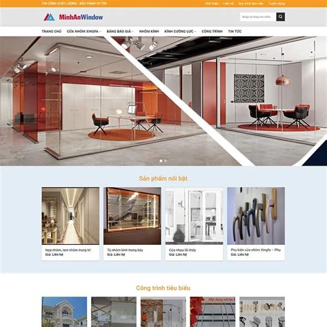 Source Code Mẫu Website Công Ty Nhôm Kính 03 Chuẩn đẹp 2025 Themevip Source Code Mẫu Website