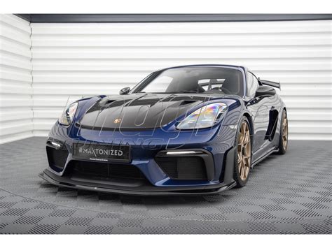 Porsche Cayman 718 Matrix Front Bumper Extension