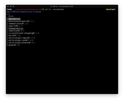 GitHub Hankchanocd Npm Fzf Fuzzy Search Npm Modules With Fzf