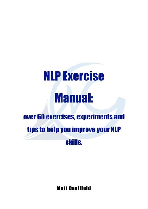 pdf nlp exercise manual matt uk downloads