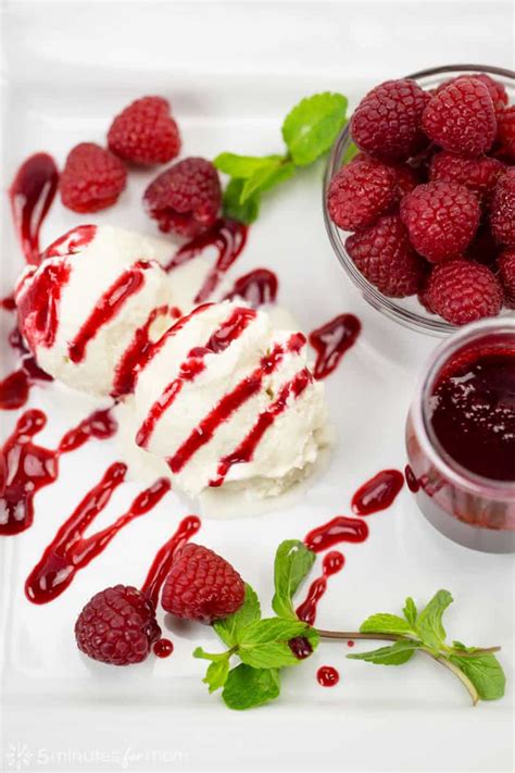 Raspberry Sauce How To Make Raspberry Coulis 5 Minutes For Mom