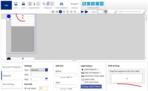 Adding A Sequence Multiple Times To A Label File In Brady Workstation Brady Support
