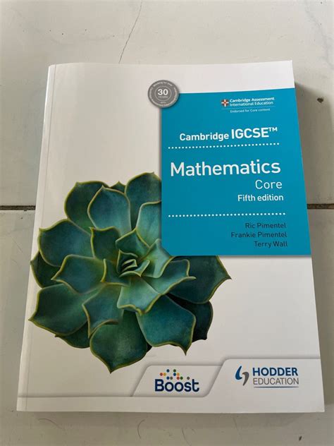Cambridge Igcse Mathematics Hobbies And Toys Books And Magazines Textbooks On Carousell