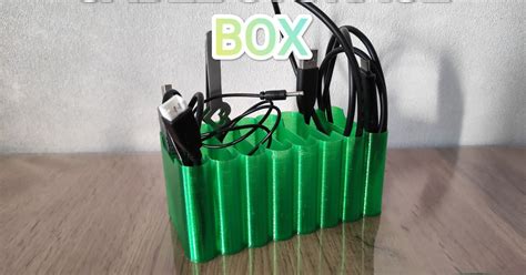 Wire Storage Box By Ivan Stepanenko Download Free Stl Model