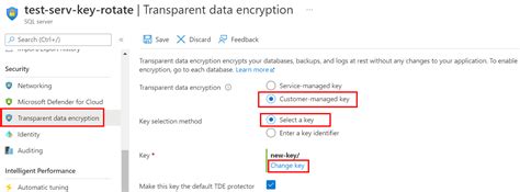 Rotate Tde Protector Powershell And The Azure Cli Azure Sql Database