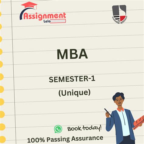 Nmims 1st Semester Assignments Unique Solved Assignments Nmims D Y
