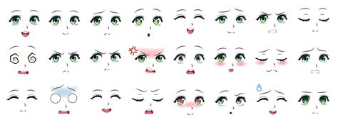 Chibi Eyes Vector Art Icons And Graphics For Free Download