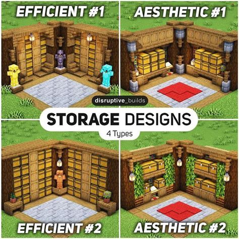 Minecraft Chest Room