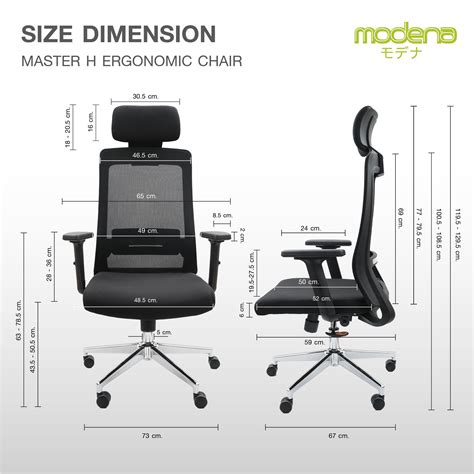 [ส่งฟรี] Modena เก้าอี้สุขภาพ รุ่น Master H เก้าอี้สำนักงาน เก้าอี้ทำงาน เก้าอี้คอม Shopee