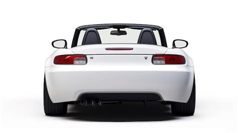 Premium Photo Honda S2000 Back View Mockup